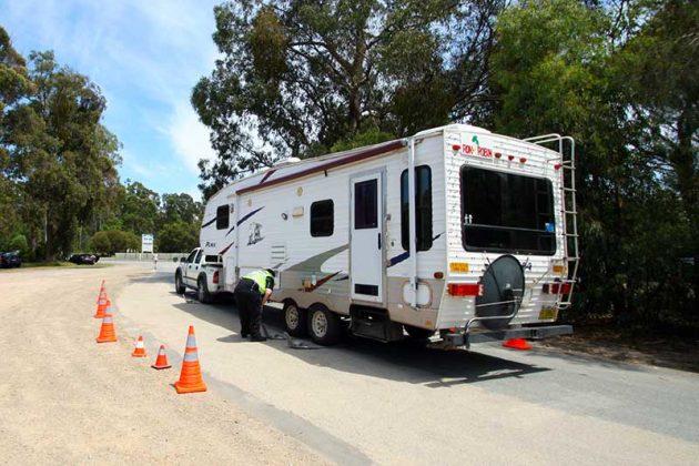Police Roadside Caravan Safety Inspections - GoRV