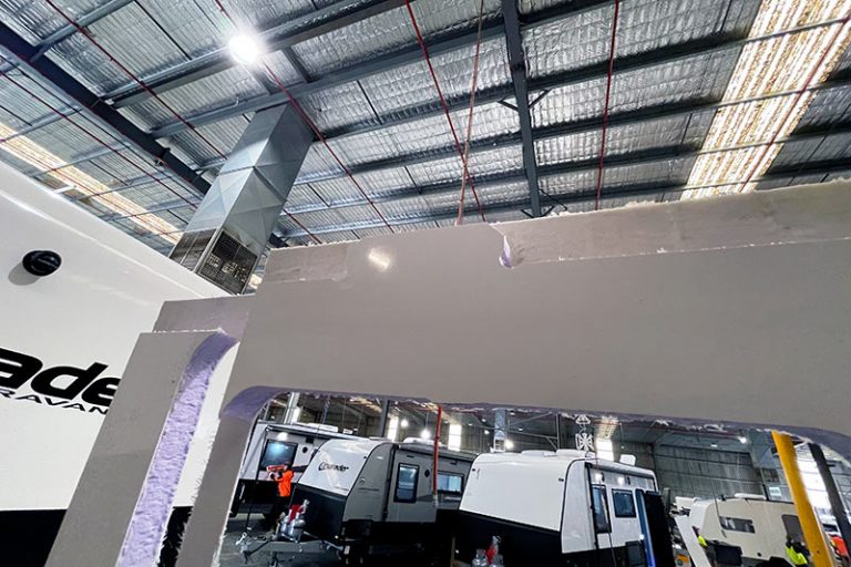 Fibreglass Caravan Construction: Behind The Scenes At Crusader Caravans ...