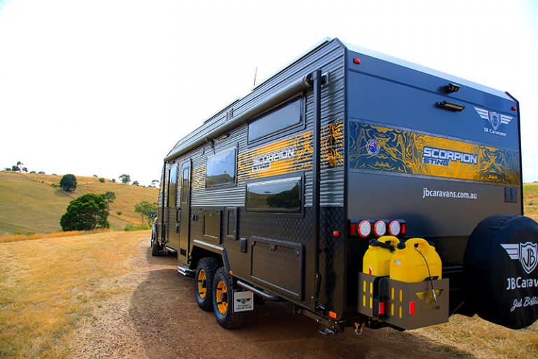 Caravan Review: JB Caravans Scorpion Sting - GoRV