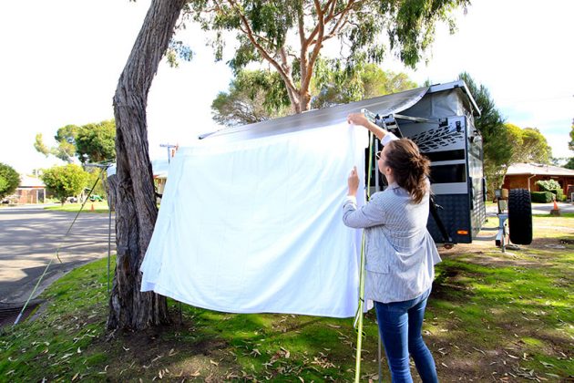 Review: ReverseMate All-In-One RV Clothesline - GoRV
