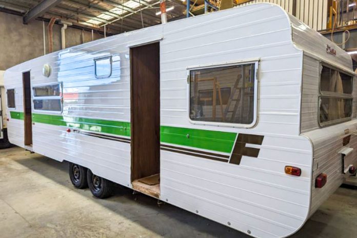 Incredible Franklin Caravan Restoration! - GoRV